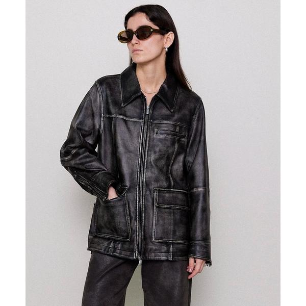 参考価格：46，200円発売時期：2024年09月コンディション：A（使用感なし）数回使用した程度で使用感が感じられないアイテム参考商品名：Leather Single Soutien Colored Jacket/レザーシングルステンカラ...
