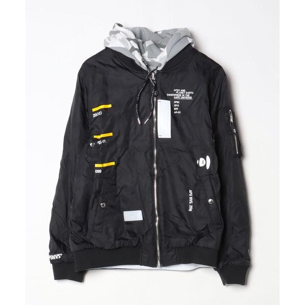 参考価格：22，550円発売時期：2021年02月コンディション：C（やや使用感あり）使用感があり、やや気になる傷や汚れがあるアイテム袖口・すそ周り：毛玉全体的：保管上のにおいがします。参考商品名：AAPE LIGHT WEIGHT REV...