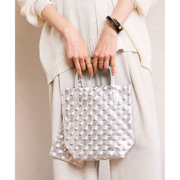 ZOZO問い合わせ番号:102342592ショップ:le.coeur blanc，ルクールブランブランド:le.coeur blanc，ルクールブラン商品名:MILLELA FIRENZE エンボス加工ミニトートカテゴリ:バッグ>トー...