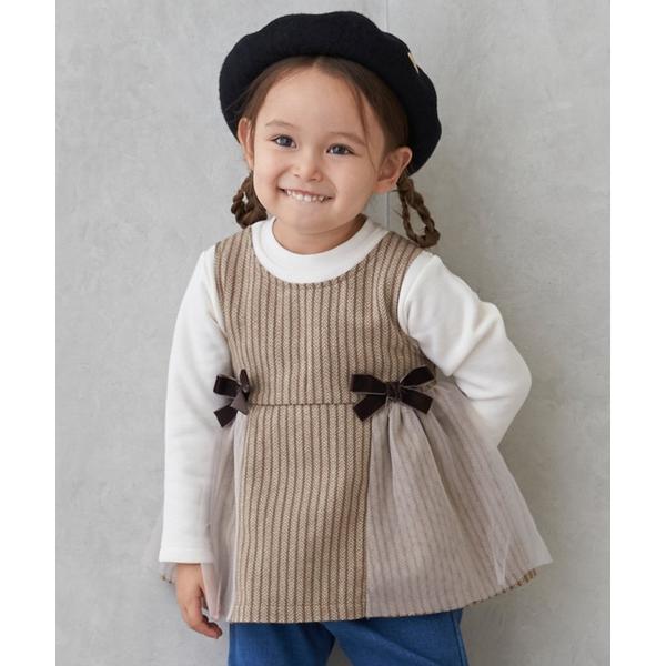 ZOZO問い合わせ番号:102342735ショップ:petit main，プティマインブランド:petit main，プティマイン商品名:【リンク】チェックドッキングチュニックカテゴリ:ワンピース/ドレス>チュニックブランド品番:96...