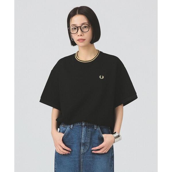 ZOZO問い合わせ番号:102343232ショップ:BEAMS WOMEN，ビームスウィメンブランド:FRED PERRY，フレッドペリー，Ray BEAMS，レイビームス商品名:【別注】FRED PERRY / リラックスド ピケ Tシャ...