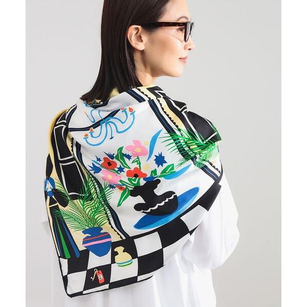 ZOZO問い合わせ番号:102343288ショップ:BEAMS WOMEN，ビームスウィメンブランド:manipuri，マニプリ，Demi-Luxe BEAMS，デミルクス ビームス商品名:manipuri / シャングリラ スカーフカテゴ...