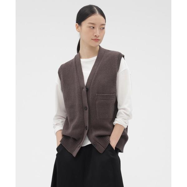 ZOZO問い合わせ番号:102343348ショップ:MARGARET HOWELL，マーガレット・ハウエルブランド:MHL.，エムエイチエル商品名:RECYCLED COTTON KNITWEARカテゴリ:トップス>カーディガン/ボレ...