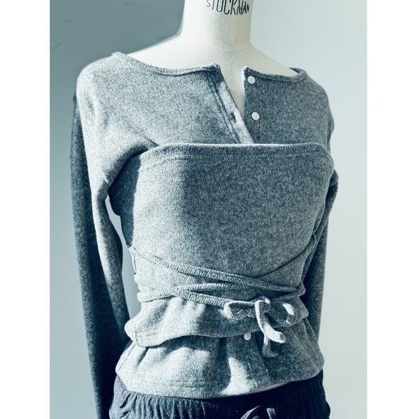 『セール実施中』ZOZO問い合わせ番号:102343675ショップ:Auntie Rosa，アンティローザブランド:Y2K SYNAPSE FACTORY，ワイツーケー シナプスファクトリー商品名:【4way】カーディガンセットカテゴリ:ト...