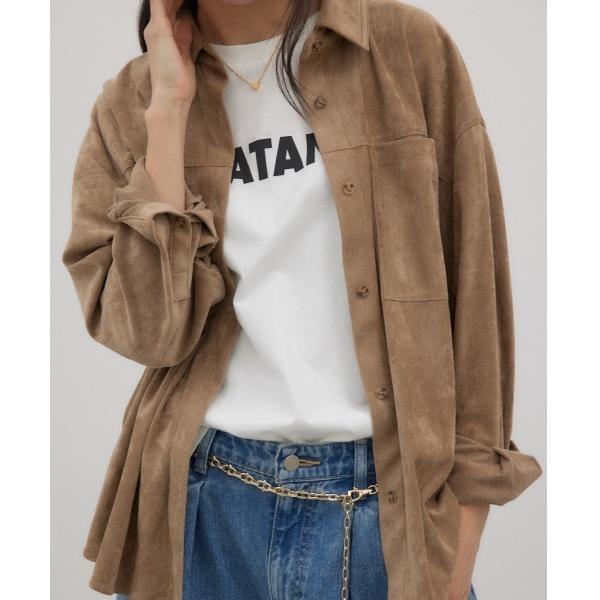 『セール実施中』参考価格：7，990円発売時期：2024年11月コンディション：C（やや使用感あり）使用感があり、やや気になる傷や汚れがあるアイテム後身頃：傷参考商品名：フェイクスエードシャツ　秋服 / 羽織り / 長袖参考品番：254IS...