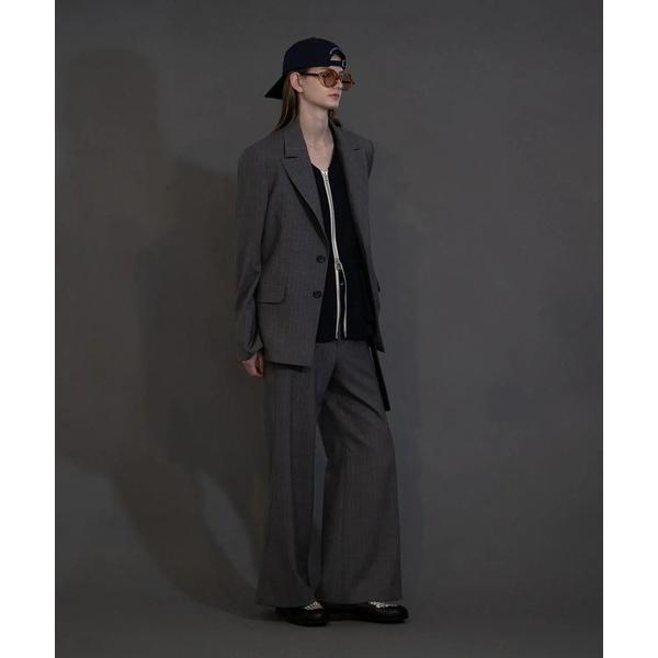 『タイムセール実施中』参考価格：32，780円発売時期：2025年07月コンディション：A（使用感なし）数回使用した程度で使用感が感じられないアイテム参考商品名：【my beautiful landlet】 STRIPE WOOL FLAR...