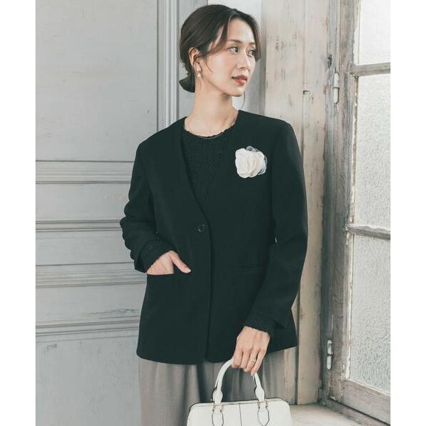 ZOZO問い合わせ番号:102377182ショップ:URBAN RESEARCH DOORS，アーバン リサーチ ドアーズブランド:URBAN RESEARCH DOORS，アーバンリサーチドアーズ商品名:ノーカラージャケット｜オフィスカジ...