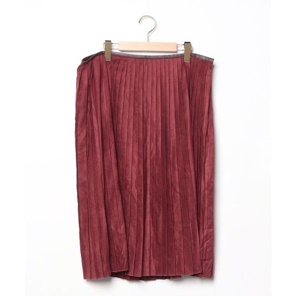 『タイムセール実施中』参考価格：22，000円発売時期：2016年01月コンディション：S（新品同様）タグ付きの未使用、または新品同様のアイテム付属品：タグ参考商品名：◆[L]スエード調プリーツスカート参考品番：153-77904-2015...