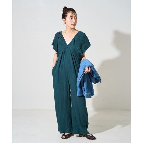 参考価格：7，997円発売時期：2025年02月コンディション：A（使用感なし）数回使用した程度で使用感が感じられないアイテム参考商品名：限定展開　インド ダブルガーゼ シャーリング オールインワン参考品番：1346248900527【商品...