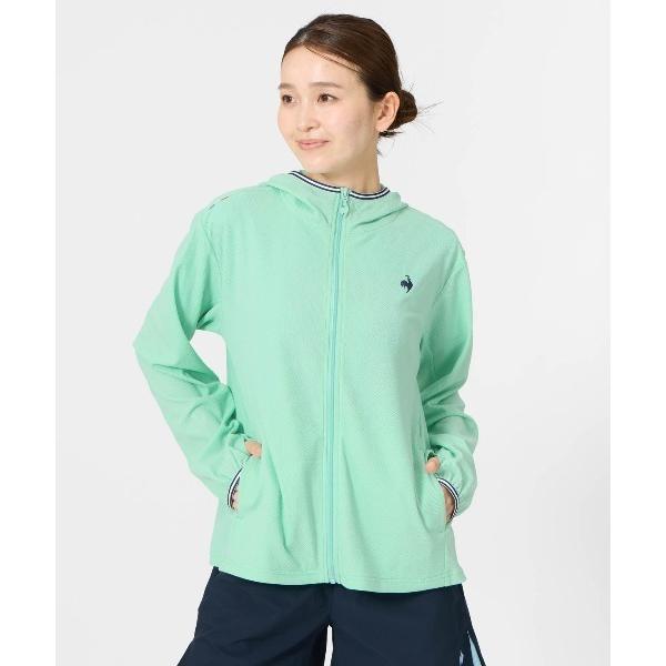 ZOZO問い合わせ番号:102411115ショップ:le coq sportif，ルコックスポルティフブランド:le coq sportif，ルコックスポルティフ商品名:ヘランカUVカットシャツパーカー(遮熱)カテゴリ:トップス>パー...