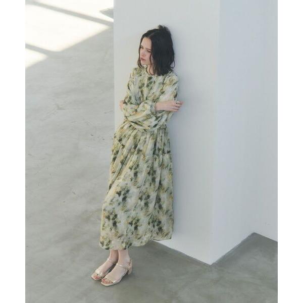 ZOZO問い合わせ番号:102417211ショップ:YECCA VECCA，イェッカ ヴェッカブランド:YECCA VECCA，イェッカヴェッカ商品名:ぼかしフラワー柄ワンピースカテゴリ:ワンピース/ドレス>ワンピースブランド品番:0...