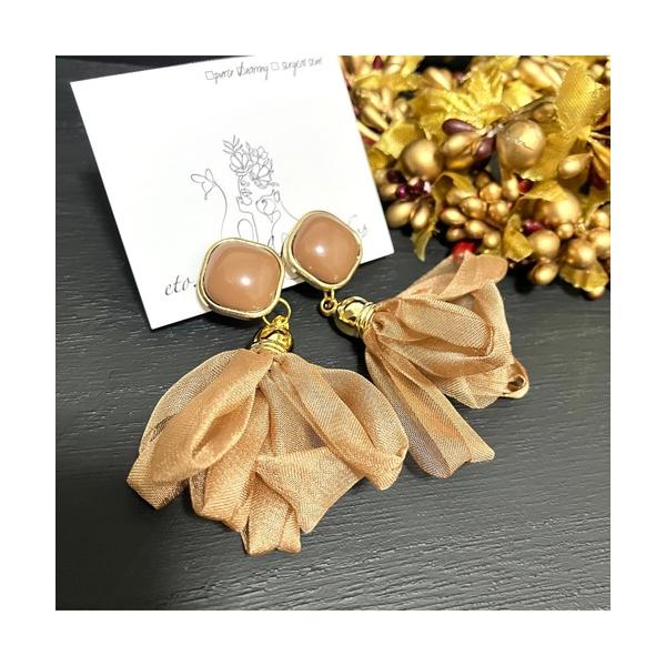 ZOZO問い合わせ番号:102417833ショップ:TONE，トーンブランド:tone，トーン商品名:【eto】タッセル イヤリング(MA)カテゴリ:アクセサリー>イヤリングブランド品番:eto-990素材:銅製原産国:日本カラー:ベ...