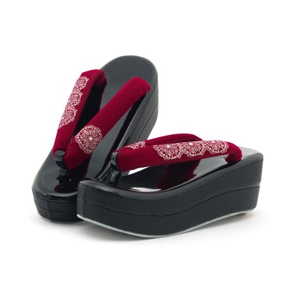 『タイムセール実施中』ZOZO問い合わせ番号:102417847ショップ:SOUBIEN，ソウビエンブランド:SOUBIEN，ソウビエン商品名:振袖にぴったり◎高級感ある厚底草履カテゴリ:水着/着物・浴衣>和装小物ブランド品番:zg2...