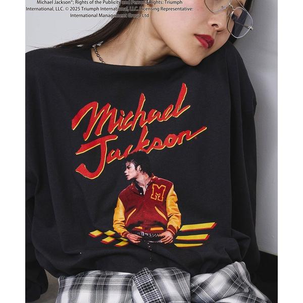 『タイムセール実施中』ZOZO問い合わせ番号:102418004ショップ:ROSE BUD，ローズバッドブランド:ROSE BUD，ローズバッド商品名:(Michael Jackson)THRILLER L/S TEEカテゴリ:トップス&g...