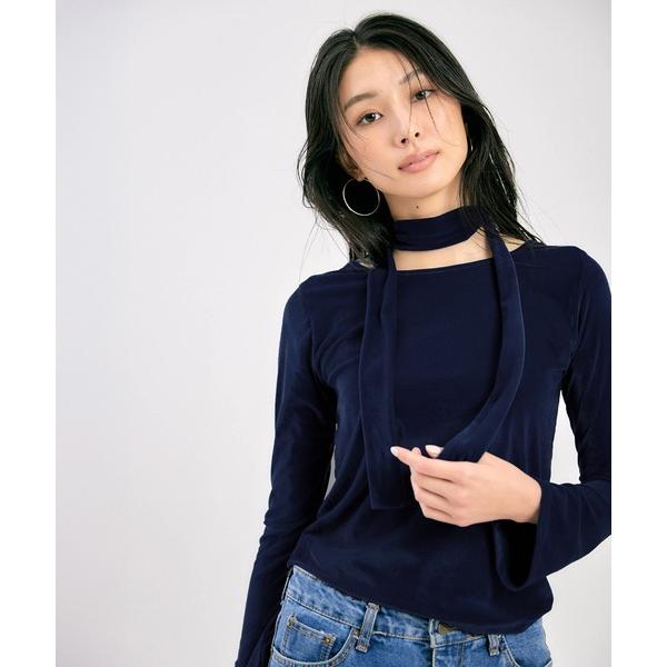 ZOZO問い合わせ番号:102418085ショップ:BLUE×PALANG，ブルーパランブランド:BLUE×PALANG，ブルーパラン商品名:BACK OPEN VELVET TOPカテゴリ:トップス>Tシャツ/カットソーブランド品番...