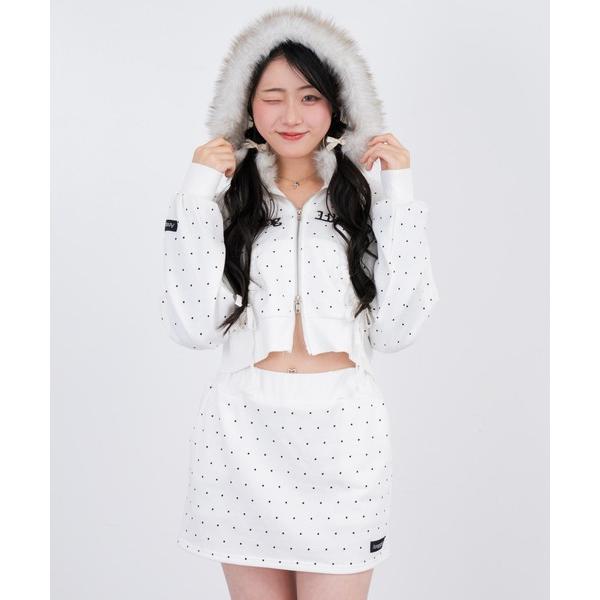 ZOZO問い合わせ番号:102418152ショップ:ANAP，アナップブランド:ANAP GiRL，アナップガール商品名:フードファー付 パーカー × スカート スウェット セットアップカテゴリ:トップス>アンサンブルブランド品番:9...