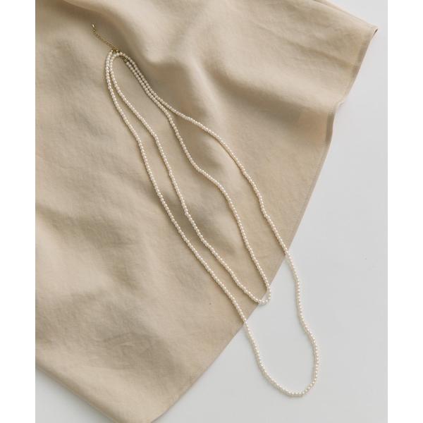 ZOZO問い合わせ番号:102418206ショップ:PUAL CE CIN，ピュアルセシンブランド:PUAL CE CIN，ピュアルセシン商品名:2WAYパールネックレスカテゴリ:アクセサリー>ネックレスブランド品番:02611100...