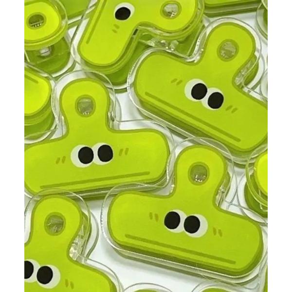 ZOZO問い合わせ番号:102418725ショップ:CERCA，チェルカブランド:Ein，アイン商品名:Ein/キョロ目が可愛い アクリルマルチクリップカテゴリ:雑貨/ホビー>その他雑貨ブランド品番:ZAKK188カラー:グリーン，ブ...