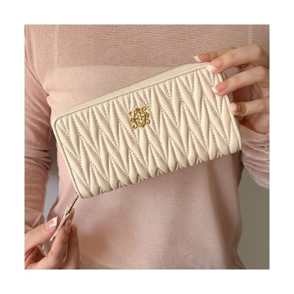 『タイムセール実施中』ZOZO問い合わせ番号:102418810ショップ:LASIEM，ラシエムブランド:LASIEM，ラシエム商品名:小さい長財布 長財布 レディース キルティング 本革 スキミング防止カテゴリ:財布/小物>財布ブラ...