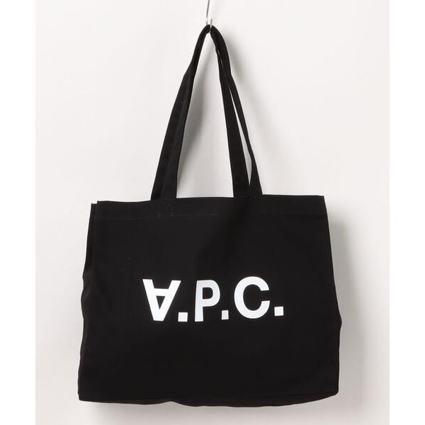 『セール実施中』ZOZO問い合わせ番号:102419872ショップ:A.P.C.，アー・ペー・セーブランド:A.P.C.，アーペーセー商品名:DENIM NATURAL  SHOPPING DANIELA BLACK LOGOカテゴリ:バッ...