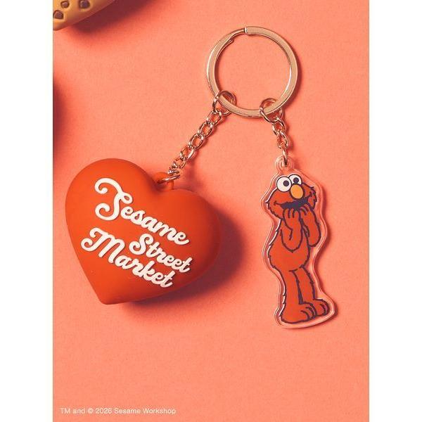 ZOZO問い合わせ番号:102452220ショップ:SESAME STREET MARKET，セサミストリートマーケットブランド:SESAME STREET，セサミストリート商品名:【BIG HUGS，BIG HEARTS】ハートチャームカ...