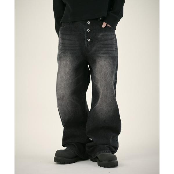 『タイムセール実施中』ZOZO問い合わせ番号:102453082ショップ:MSG，エムエスジーブランド:MSG，エムエスジー商品名:13ozボタンフライワイドバギーデニムカテゴリ:パンツ>デニムパンツブランド品番:msg250837素...