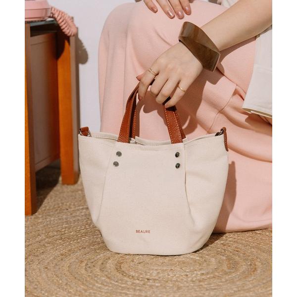 ZOZO問い合わせ番号:102453175ショップ:LuuNa &amp; GreG the Store，ルーナアンドグレッグザストアブランド:Beau're，ヴュレ商品名:BEAURE キャンバス ミニ バルーン トートカテゴリ:バッグ&...