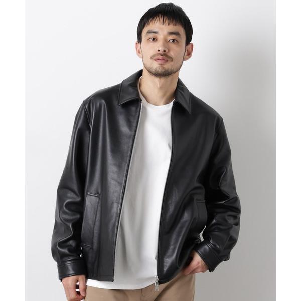 ZOZO問い合わせ番号:102453411ショップ:NANO universe，ナノユニバースブランド:NANO universe，ナノユニバース商品名:レザーシングルライダースジャケットカテゴリ:ジャケット/アウター>ライダースジャ...
