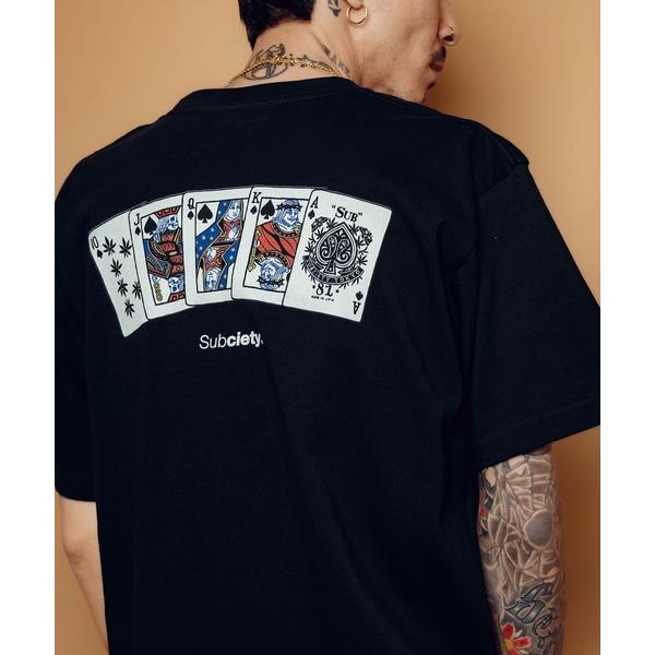 ZOZO問い合わせ番号:102453558ショップ:Subciety，サブサエティブランド:Subciety，サブサエティ商品名:Royal flash teeカテゴリ:トップス>Tシャツ/カットソーブランド品番:155-40117素...