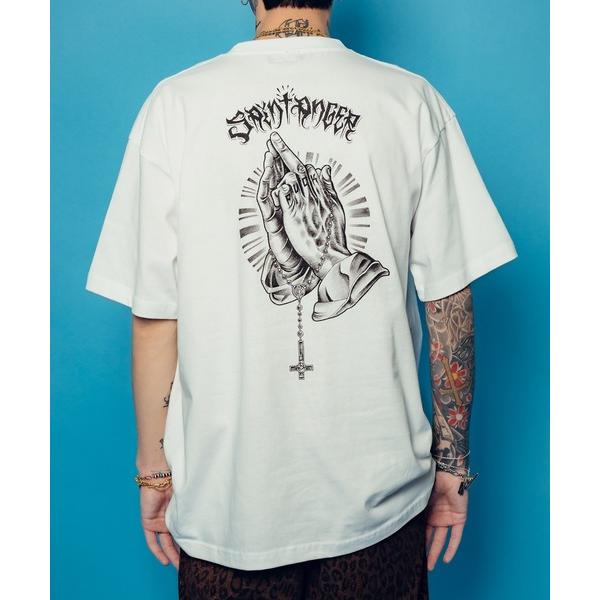 ZOZO問い合わせ番号:102453559ショップ:Subciety，サブサエティブランド:Subciety，サブサエティ商品名:Fuckin' praying hands teeカテゴリ:トップス>Tシャツ/カットソーブランド品番:...