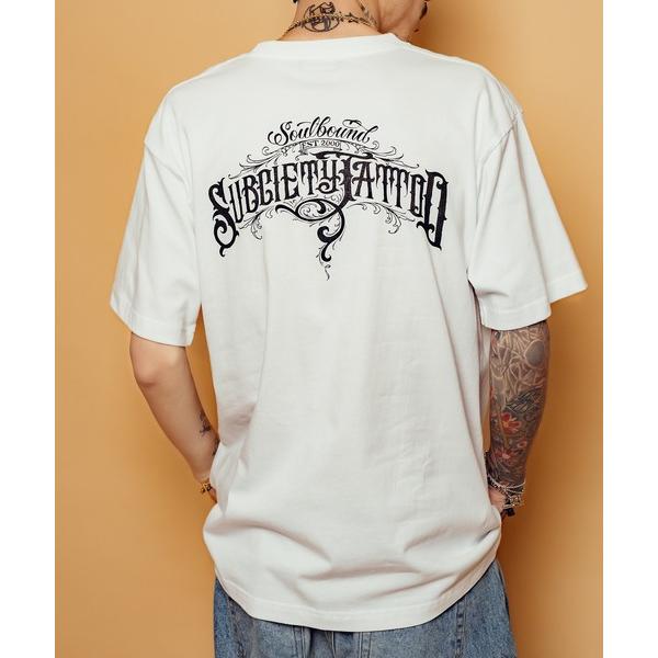 ZOZO問い合わせ番号:102453560ショップ:Subciety，サブサエティブランド:Subciety，サブサエティ商品名:Soul bound teeカテゴリ:トップス>Tシャツ/カットソーブランド品番:155-40119素材...