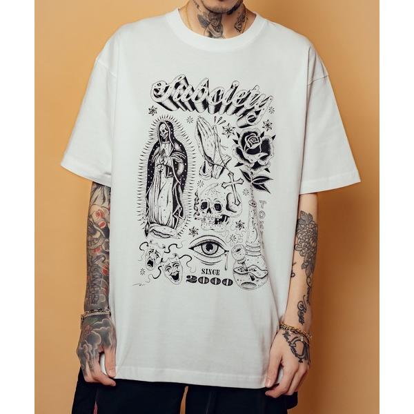 ZOZO問い合わせ番号:102453563ショップ:Subciety，サブサエティブランド:Subciety，サブサエティ商品名:Chapter teeカテゴリ:トップス>Tシャツ/カットソーブランド品番:155-40122素材:綿1...