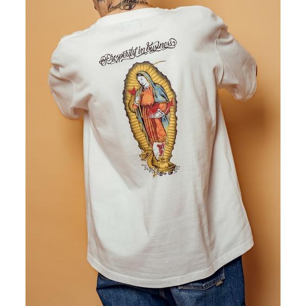 ZOZO問い合わせ番号:102453565ショップ:Subciety，サブサエティブランド:Subciety，サブサエティ商品名:EBISU maria teeカテゴリ:トップス>Tシャツ/カットソーブランド品番:155-40124素...