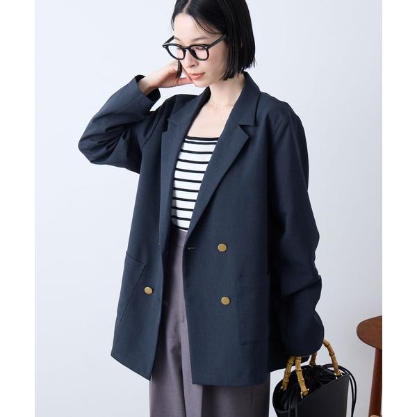 ZOZO問い合わせ番号:102453778ショップ:MONO-MART，モノマートブランド:Aunely，オーネリー，MONO-MART，モノマート商品名:【Aunely】すぐサラ UV ダブル テーラードジャケット＜YOSOOIシリーズ＞...