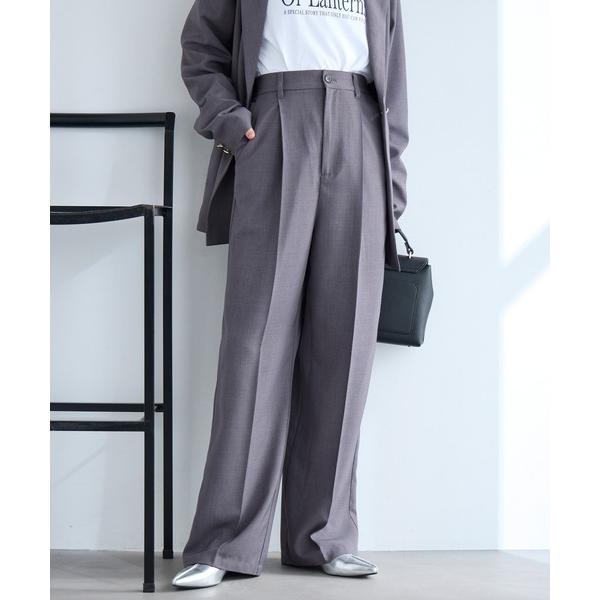 ZOZO問い合わせ番号:102453938ショップ:MONO-MART，モノマートブランド:Aunely，オーネリー，MONO-MART，モノマート商品名:【Aunely】すぐサラ UVタックワイド スラックス ＜YOSOOIシリーズ＞カテ...