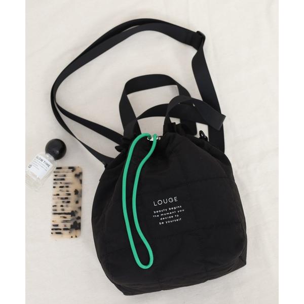 ZOZO問い合わせ番号:102454009ショップ:FUNALIVE，ファンアライブブランド:FUNALIVE，ファンアライブ商品名:LOUGE 巾着ショルダーバッグ キルティングカテゴリ:バッグ>ショルダーバッグブランド品番:AAT...