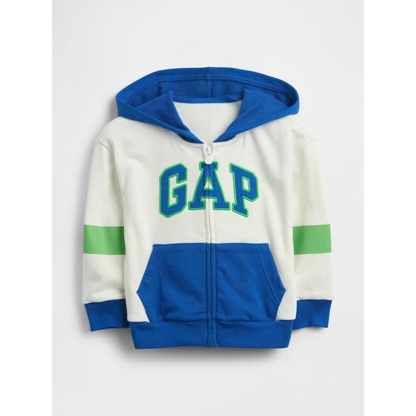 『タイムセール実施中』ZOZO問い合わせ番号:102454074ショップ:GAP，ギャップブランド:GAP，ギャップ商品名:babyGap リラックスフィット GAPロゴ フレンチテリー ジップアップパーカーカテゴリ:トップス>パーカ...