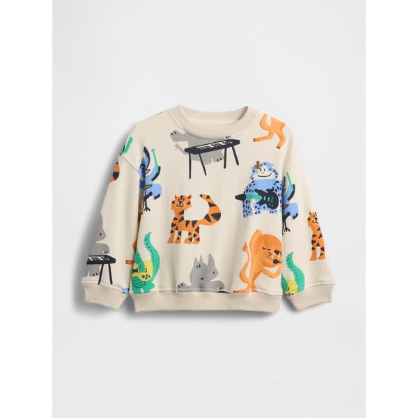 『タイムセール実施中』ZOZO問い合わせ番号:102454142ショップ:GAP，ギャップブランド:GAP，ギャップ商品名:ヴィンテージソフト フレンチテリー グラフィックスウェットシャツ (幼児・ベビー)カテゴリ:トップス>スウェッ...