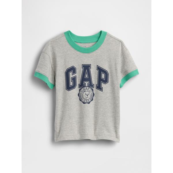 『タイムセール実施中』ZOZO問い合わせ番号:102454155ショップ:GAP，ギャップブランド:GAP，ギャップ商品名:GAPロゴ リンガーTシャツ (幼児・ベビー)カテゴリ:トップス>Tシャツ/カットソーブランド品番:87778...