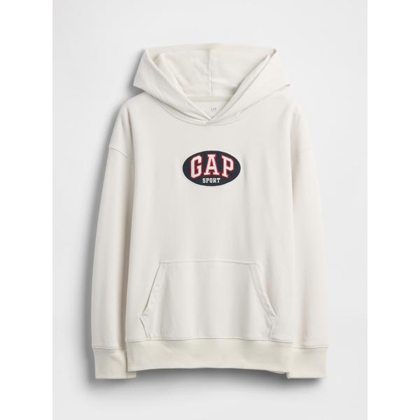 『タイムセール実施中』ZOZO問い合わせ番号:102454307ショップ:GAP，ギャップブランド:GAP，ギャップ商品名:ヴィンテージソフト フレンチテリー GAP SPORTロゴパーカー (キッズ)カテゴリ:トップス>パーカーブラ...