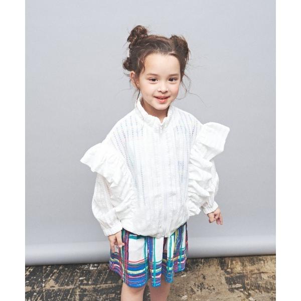 ZOZO問い合わせ番号:102454429ショップ:Wonder apartment，ワンダーアパートメントブランド:maarook，マルーク商品名:シアーチェックフリルジャケットカテゴリ:ジャケット/アウター>その他アウターブランド...