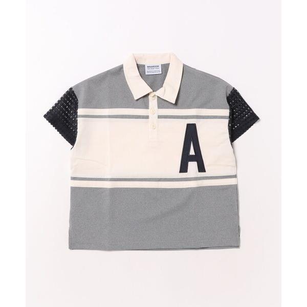 ZOZO問い合わせ番号:102454542ショップ:Wonder apartment，ワンダーアパートメントブランド:maarook，マルーク商品名:冷感天竺メッシュ袖ポロシャツカテゴリ:トップス>ポロシャツブランド品番:608-52...