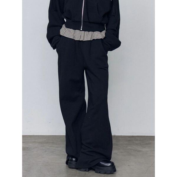 ZOZO問い合わせ番号:102454822ショップ:EMODA，エモダブランド:EMODA，エモダ商品名:ウエストフリルスウェットパンツカテゴリ:パンツ>スウェットパンツブランド品番:042620750201素材:L.GRY：本体：コ...