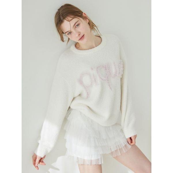 ZOZO問い合わせ番号:102454909ショップ:gelato pique，ジェラート　ピケブランド:gelato pique，ジェラートピケ商品名:フリルロゴプルオーバーカテゴリ:ルームウェア>ルームウェア/パジャマブランド品番:...