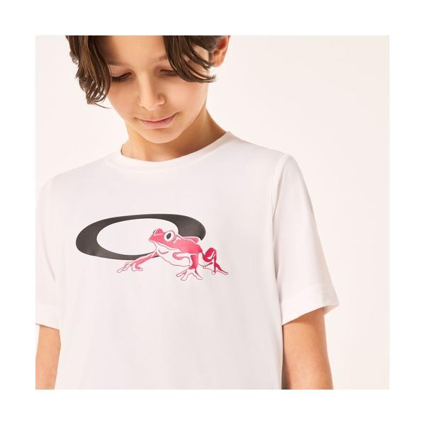 『タイムセール実施中』ZOZO問い合わせ番号:102455020ショップ:LUXOTTICA，ルックスオティカブランド:OAKLEY，オークリー商品名:オークリーEN TECH COLD SS TEE FROG YTR 7.0/Tシャツ/キ...