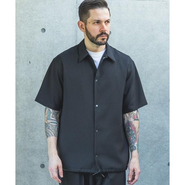 ZOZO問い合わせ番号:102455116ショップ:MR.OLIVE，ミスターオリーブブランド:MR.OLIVE，ミスターオリーブ商品名:TROPICAL POPLIN / SHORT SLEEVE COACH SHIRT /M261120...