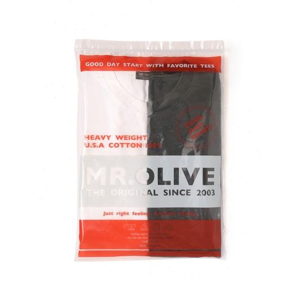 ZOZO問い合わせ番号:102455602ショップ:MR.OLIVE，ミスターオリーブブランド:MR.OLIVE，ミスターオリーブ商品名:USED DYED HEAVY COTTON / 2-PACK T-SHIRT /M261126カテゴ...