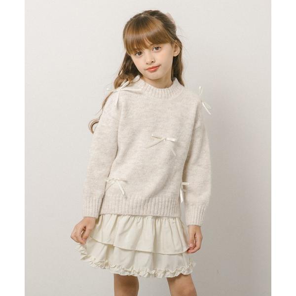 ZOZO問い合わせ番号:102456334ショップ:moredays store，モアデイズ・ストアブランド:URBAN CHERRY，アーバンチェリー商品名:リボンニットプルオーバーカテゴリ:トップス>ニット/セーターブランド品番:...