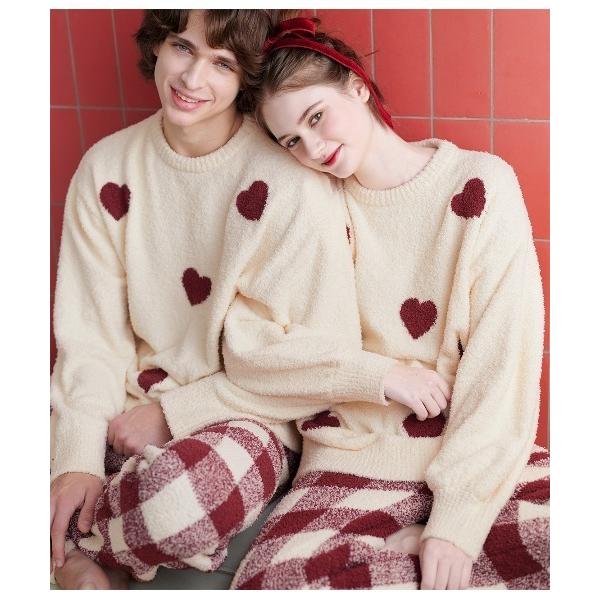 ZOZO問い合わせ番号:102456824ショップ:PEACH JOHN，ピーチ・ジョンブランド:PEACH JOHN，ピーチジョン商品名:ホイップリーハートチェックパジャマカテゴリ:ルームウェア>ルームウェア/パジャマブランド品番:...