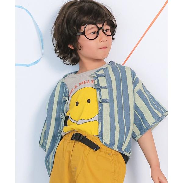 『タイムセール実施中』ZOZO問い合わせ番号:102459713ショップ:MARKEY'S，マーキーズブランド:MARKEY'S，マーキーズ商品名:デニム半袖チャイナシャツカテゴリ:トップス>シャツ/ブラウスブランド品番:001056...